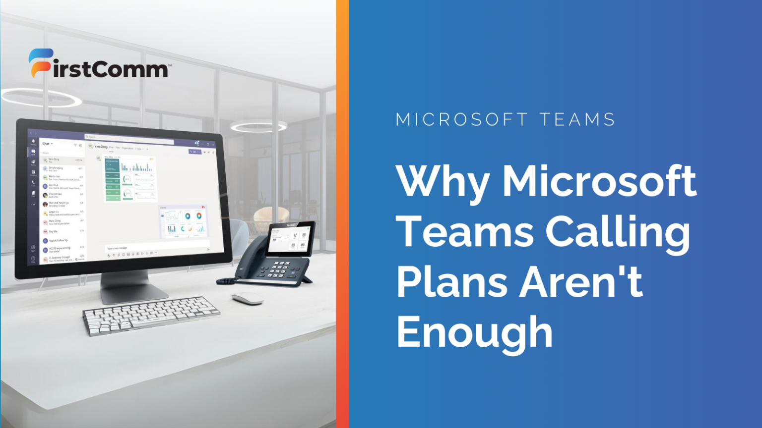 Why You Should Ditch Your Microsoft Teams Calling Plans - FirstComm
